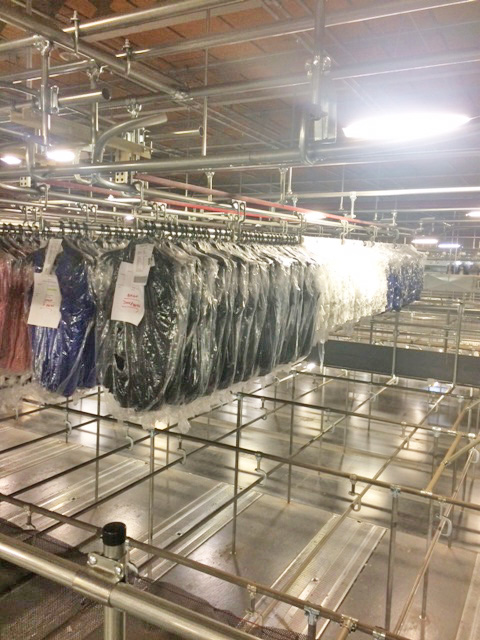 Railex System 200 Trolley System for GOH Storage in the Ceiling ...