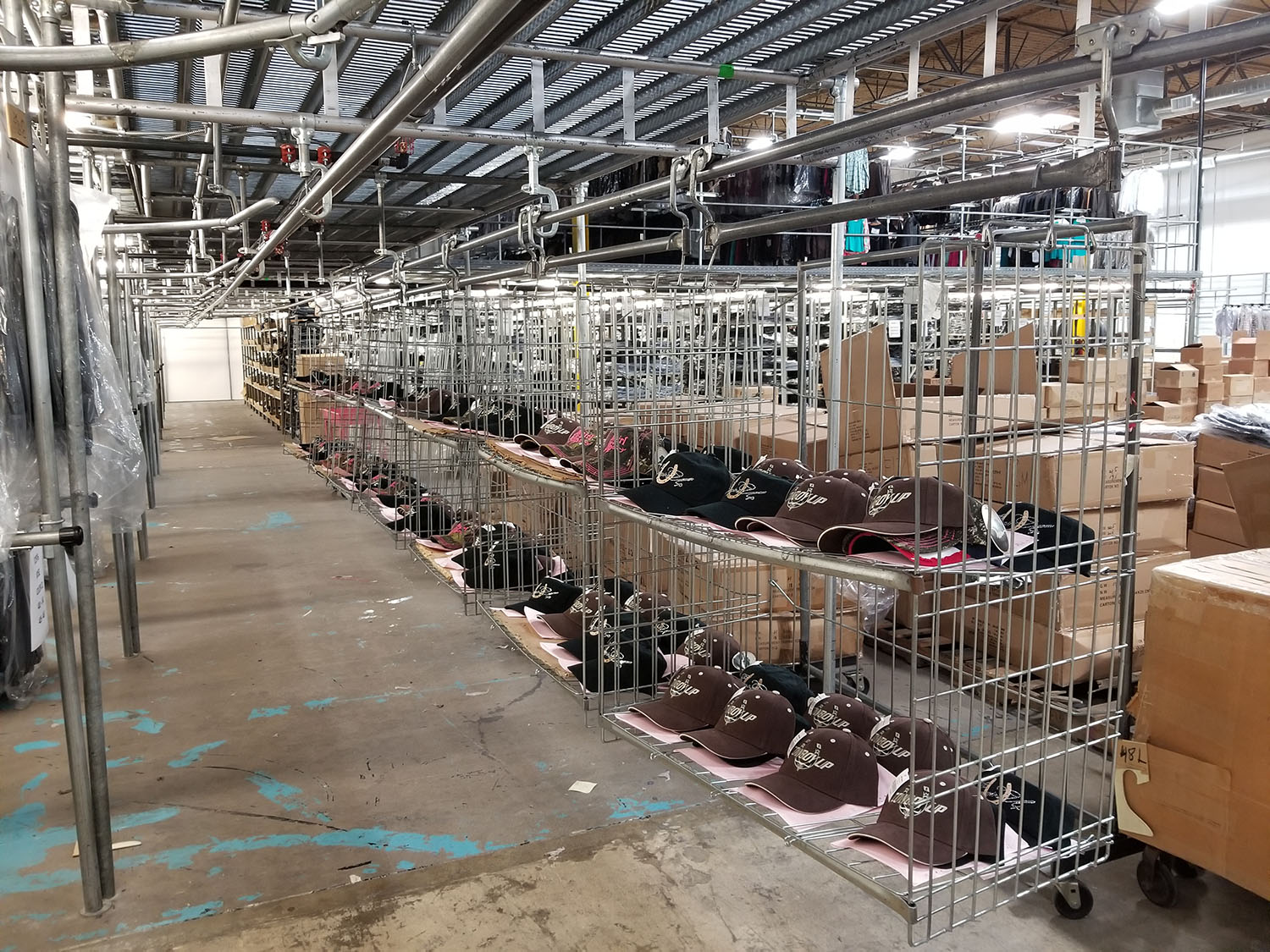 Railex System 200 Trolley with GOH and Baskets for flat pack 3 - Railex ...