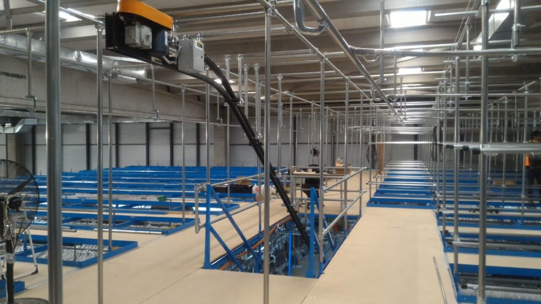 Railex System 200 and 211 Trolley Line Pick Module Garment Storage and ...