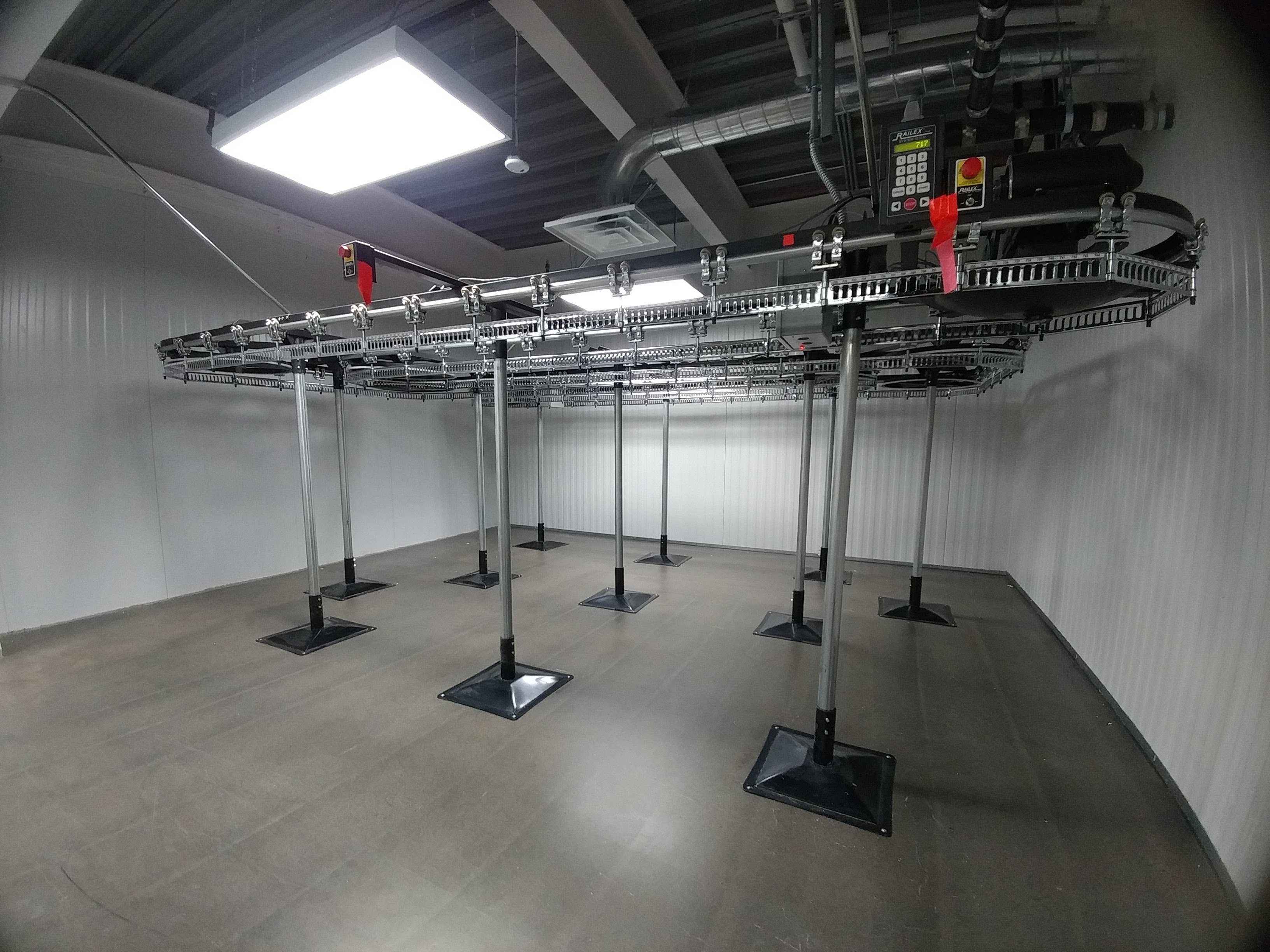 Railex System 723 Conveyor Uniform Storage U-Shape Dual Drive 1 ...