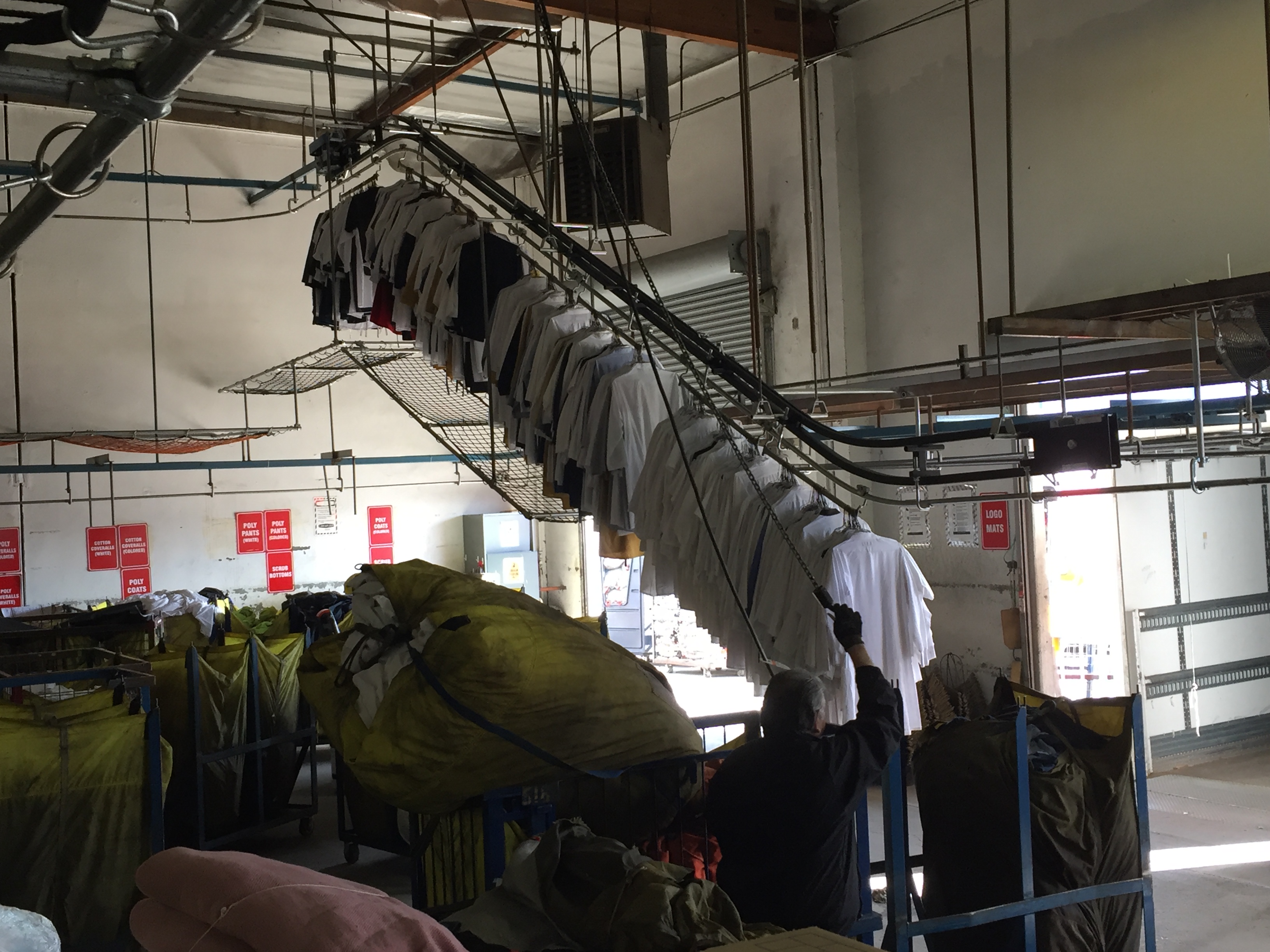 Railex System 211 Trolley Booster bringing down delivery route by the ...