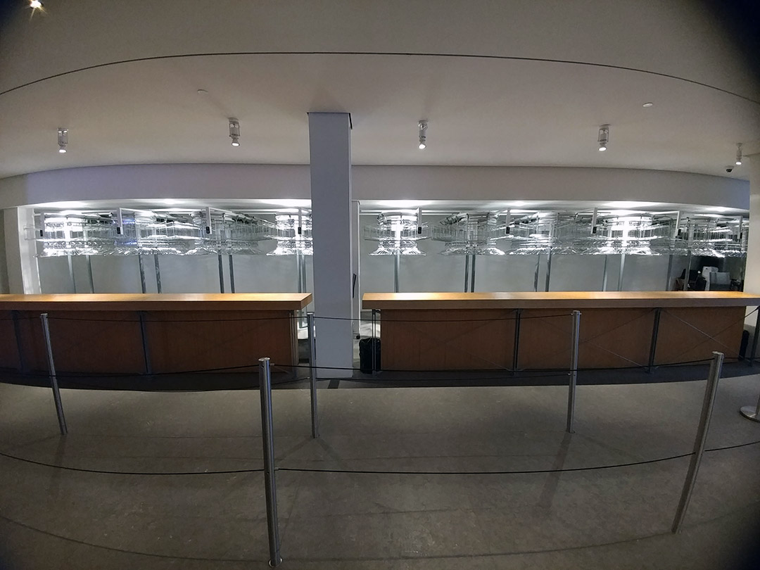 Railex 722 / 1112 Conveyors for Coat Check and Bag Check at Museum ...