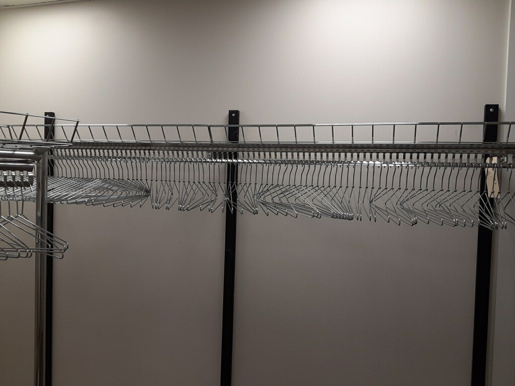 12-1-060WU Coat Check Wall Mount 4 - Railex Conveyor Corp.