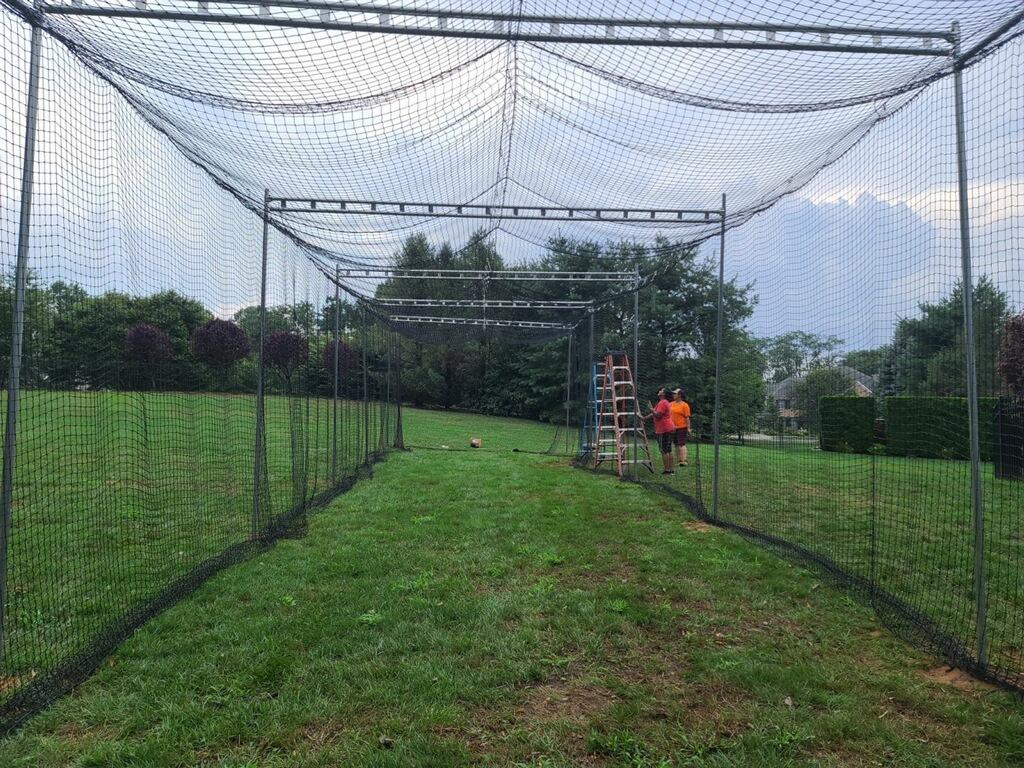 Railex System 200 Slick Rail for Baseball pitching and hitting cages