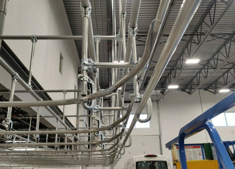 Railex System 200 Spring Switches in a Trolley Storage Area - Railex ...