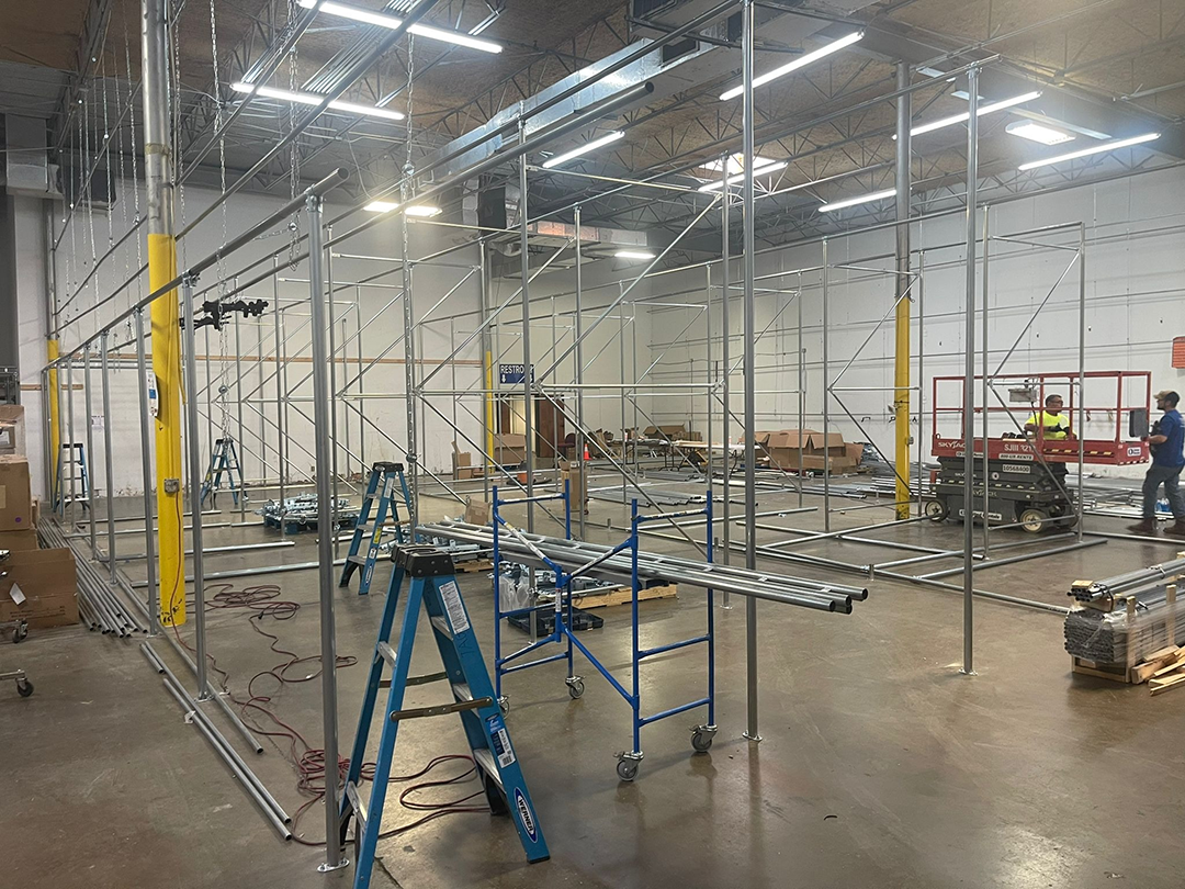 Railex System 200 Garment Trolley Rail and Garment Storage System with ...