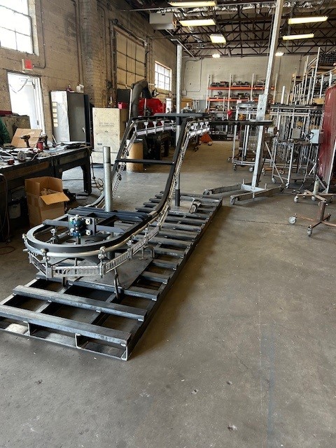 Railex System 771 Conveyor for a Display – Built in 2 sections, on 2 ...